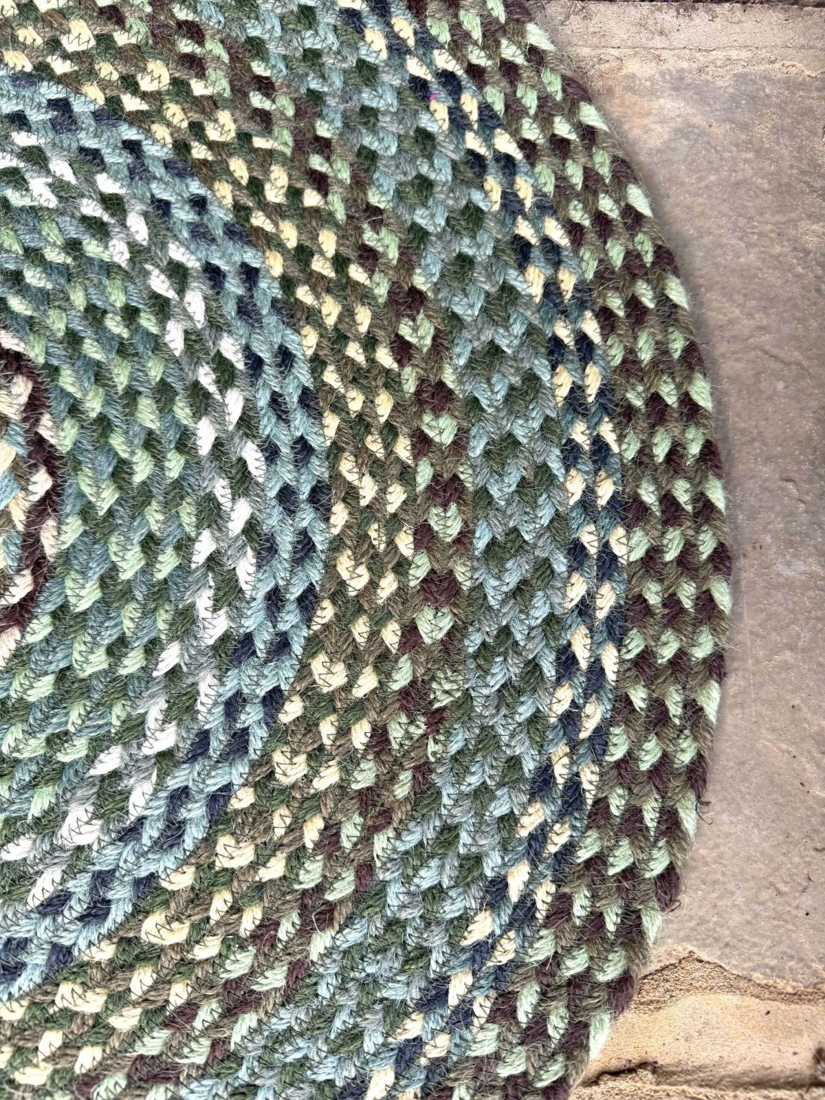 Braided Rug Hedgerow Oval | Free Express Delivery